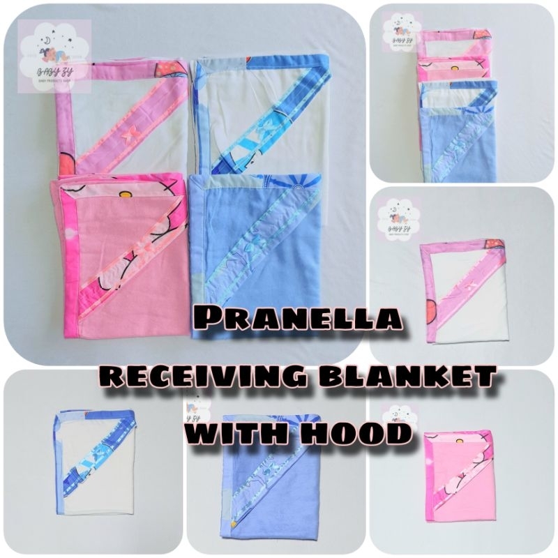 PRANELLA RECEIVING BLANKET WITH HOOD | Shopee Philippines