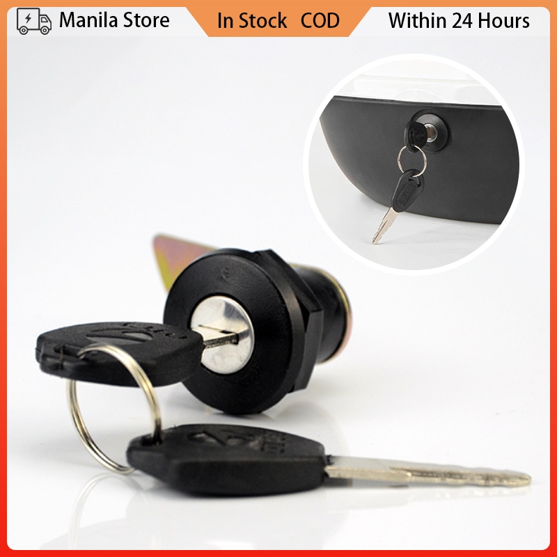 Aluminum Trunk Lock Electric Vehicles Tail Box Lock With 2 Key ...