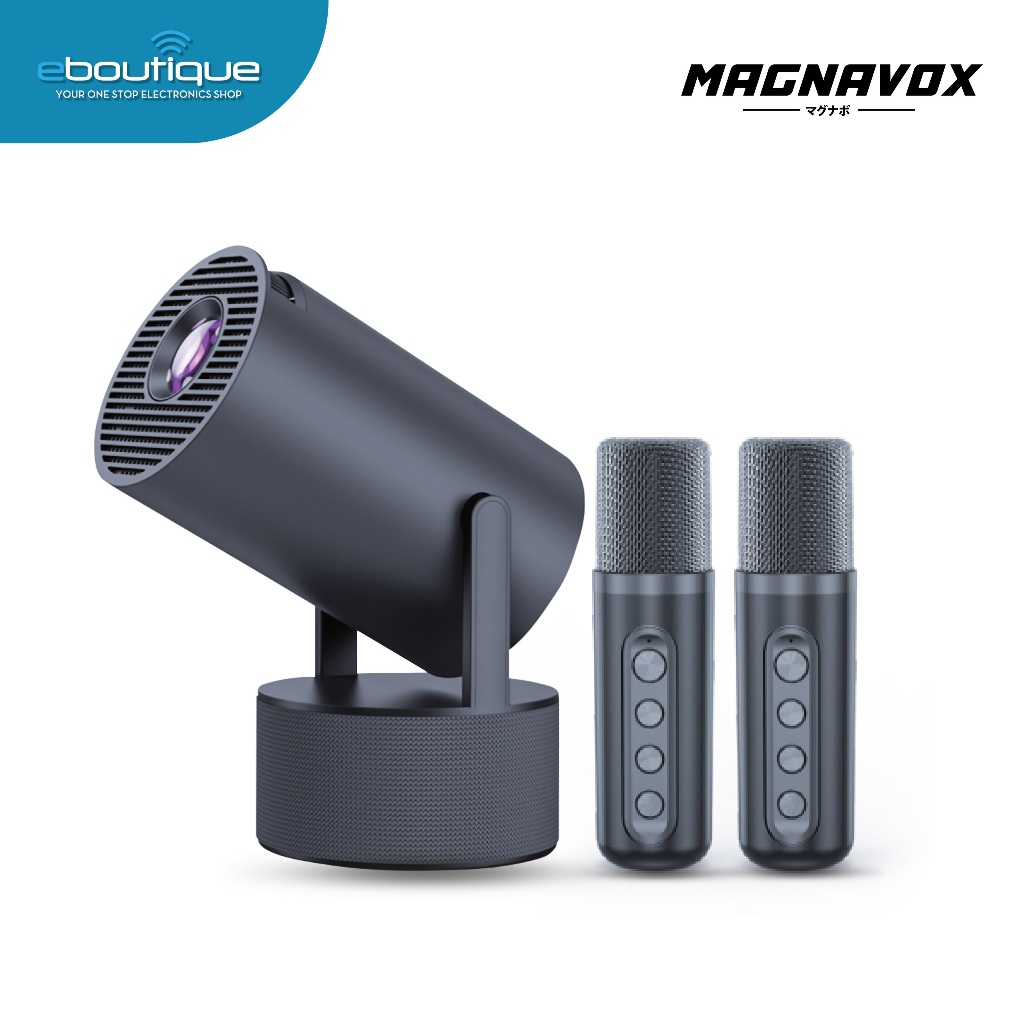 MAGNAVOX HY-300KTV Portable Home Cinema & Karaoke Projector with ...