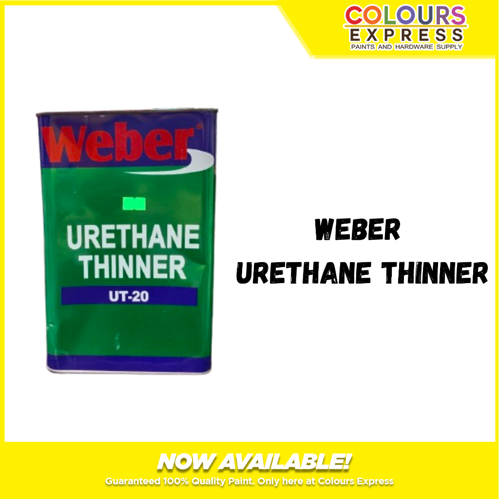 Weber Urethane Thinner UT-20 4L | Shopee Philippines