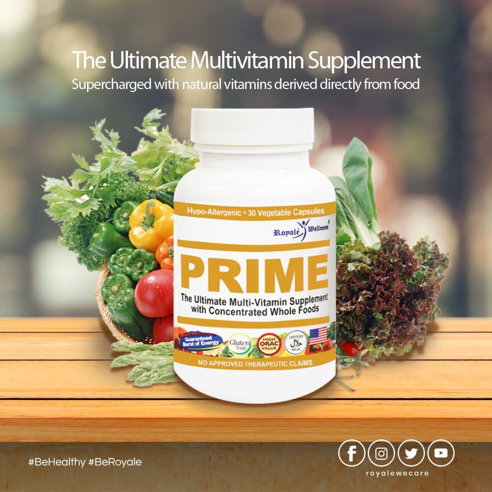 Royale PRIME Food Supplement Capsule Hypo- Allergenic Vegetable Capsule ...