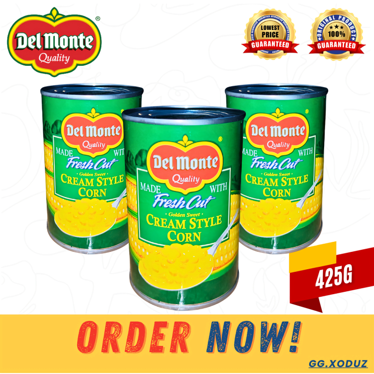 DEL MONTE Quality Golden Sweet Cream Style Corn - Made with Fresh Cut ...