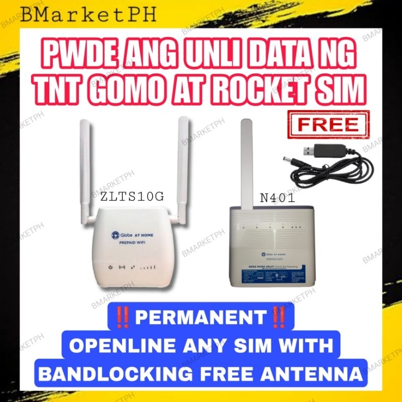 Globe At Home Prepaid Wifi OPENLINE ( Fast Delivery ) | Shopee Philippines