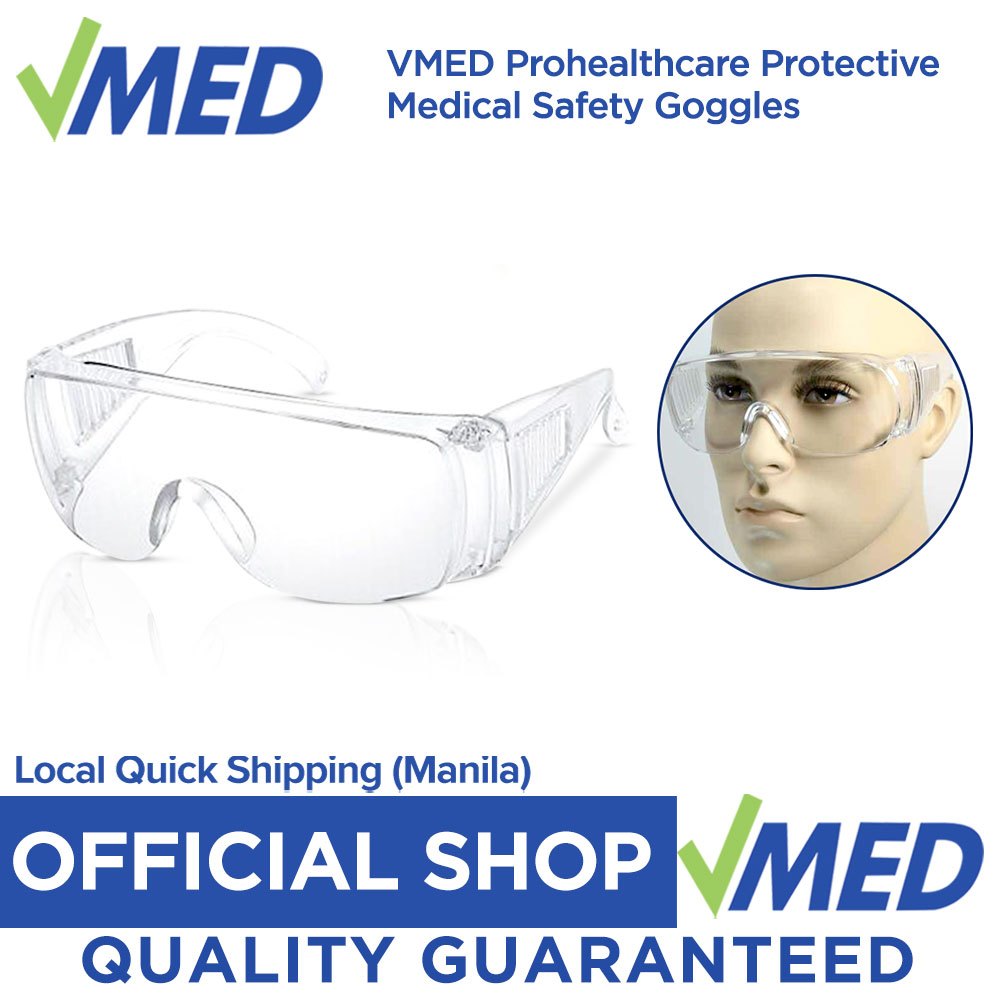 VMED Prohealthcare Protective Medical Safety Goggles | Shopee Philippines