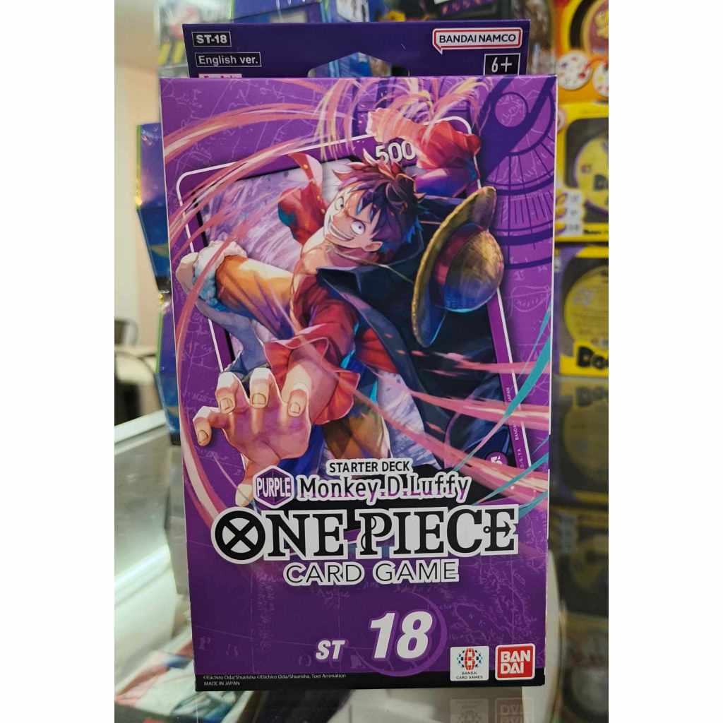 One Piece Card Game STARTE DECK - Monkey D Luffy - [ST-18] English Ver ...