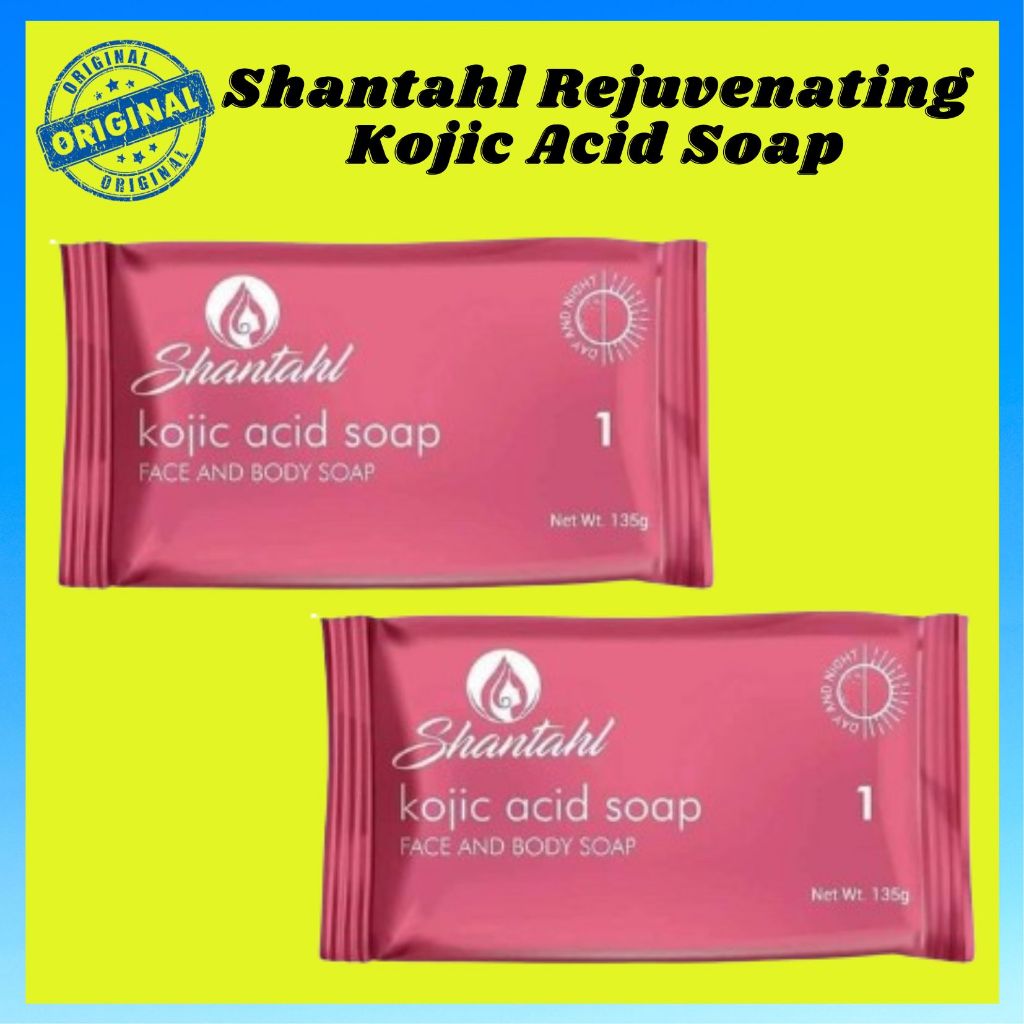 [2 SOAPS] ORIGINAL SHANTAHL REJUVENATING KOJIC ACID SOAP | Shopee ...