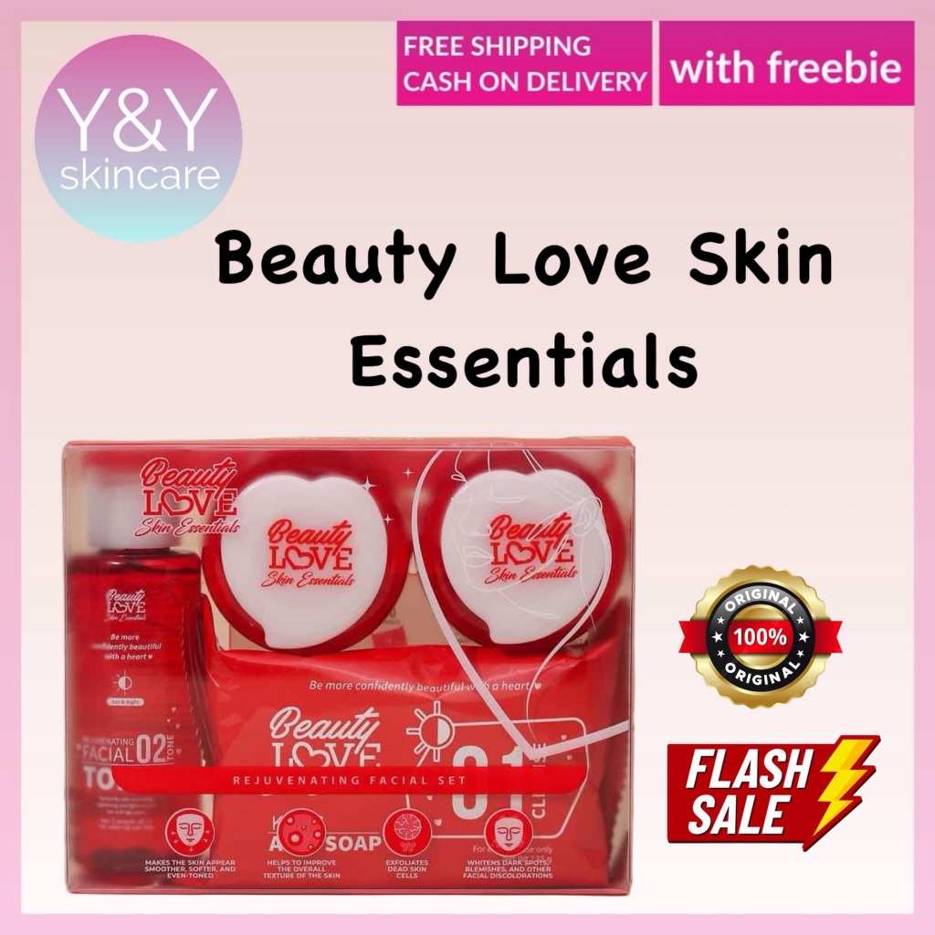 Beauty Love Rejuvenating Facial Set Skin Essentials 100% Original ...