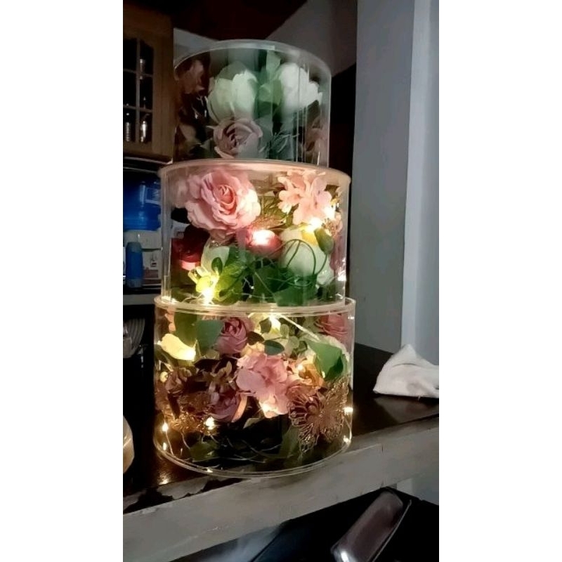 ACRYLIC CAKE SEPARATOR/ DECOR | Shopee Philippines