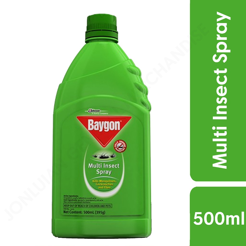 Baygon Multi-Insect Spray - Kerosene / Water Based - Pump non- | Shopee ...