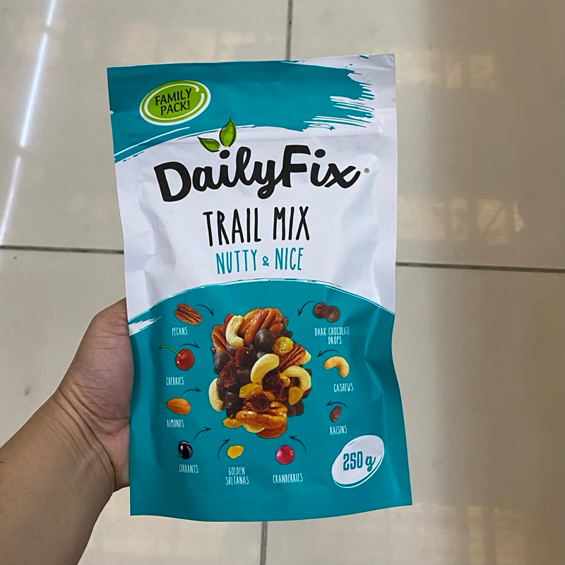 DAILY FIX TRAIL MIX NUTTY & NICE 250g | Shopee Philippines