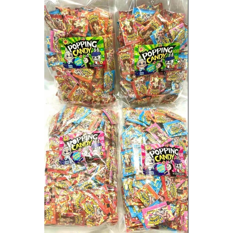 Labubu Popping Candy !!! 200pcs/Bag | Shopee Philippines
