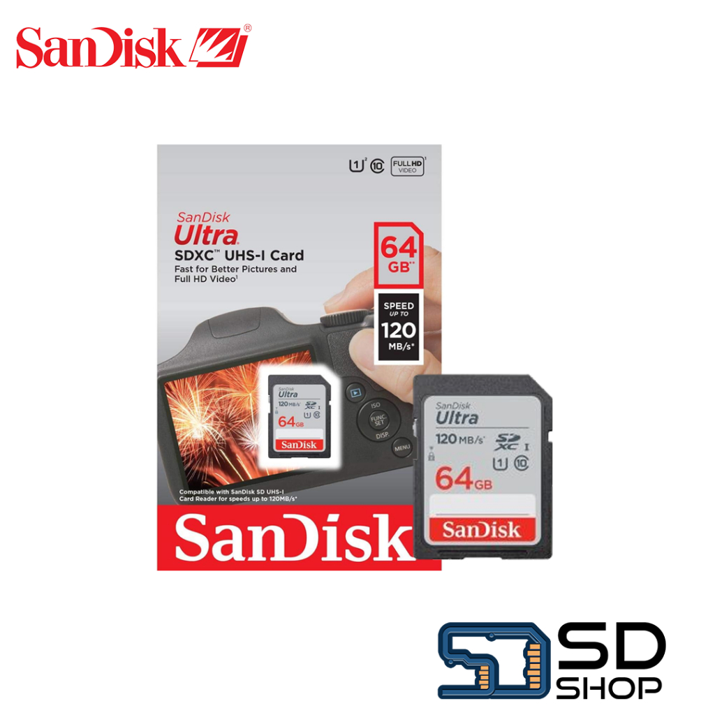 SanDisk Ultra SD card ~ 64GB (SDSDUN4) | Shopee Philippines