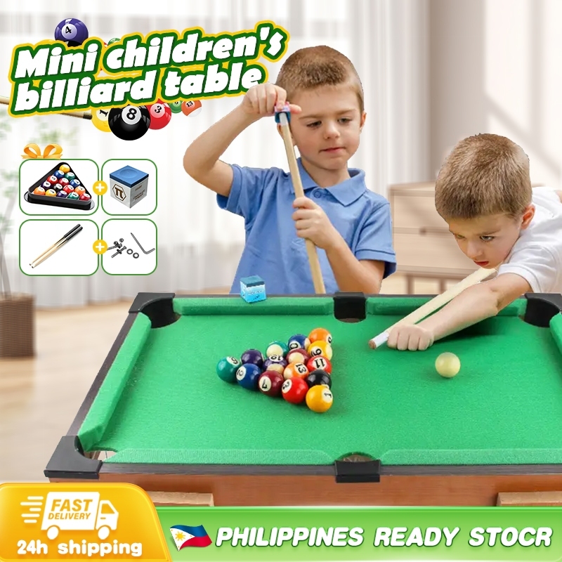 Home Mini Wooden With Billiard Table Sets Children'S Play Sports Balls ...