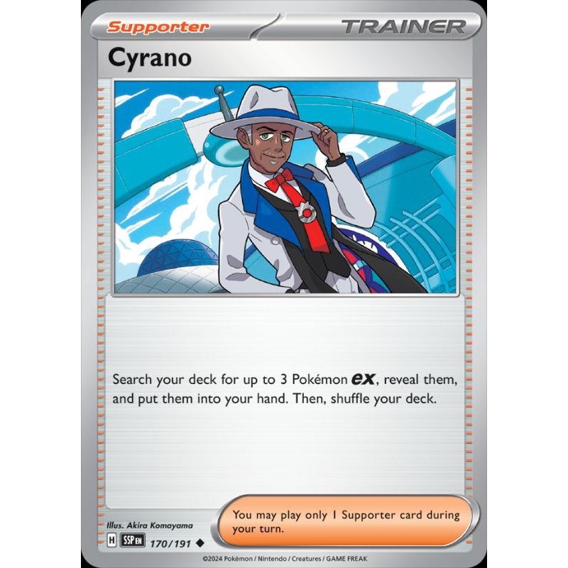 Pokemon Card, Cyrano 170/191, Uncommon. (ENGLISH TYPE) | Shopee Philippines