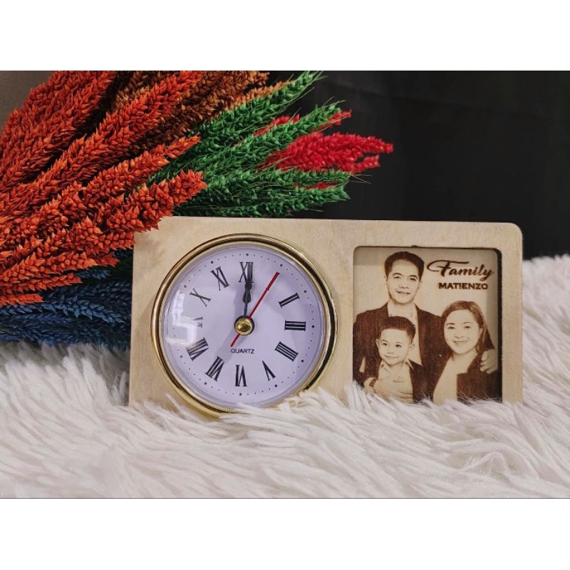 CUSTOMIZED DESK CLOCK | Shopee Philippines