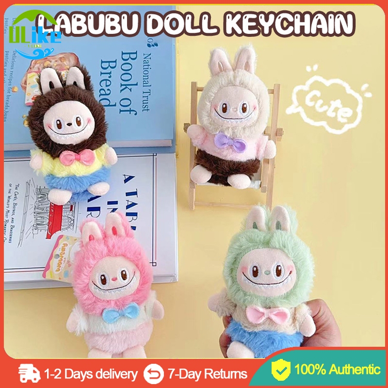 LABUBU Cute cartoon plush toy keychain toy small pendant birthday gift ...