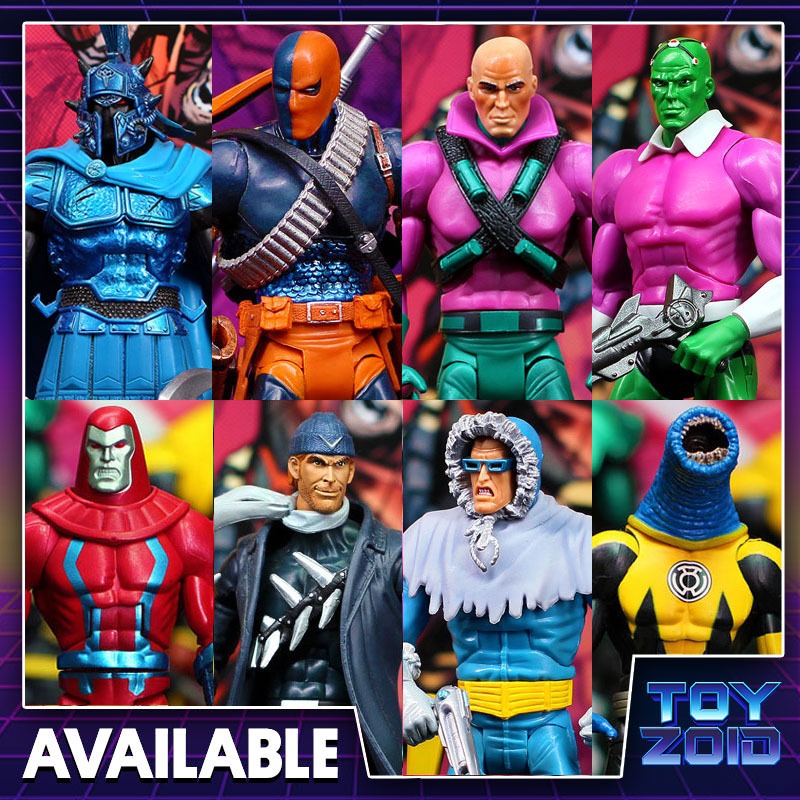 DC Universe Classics Ares Lex Luthor Captain Cold Brainiac Deathstroke ...