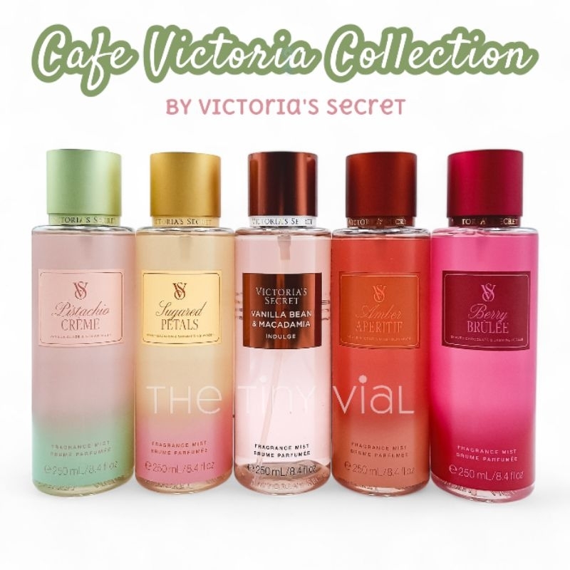 VS Pistachio Creme | Sugared Petals | Amber Aperitif | Berry Brulee ...