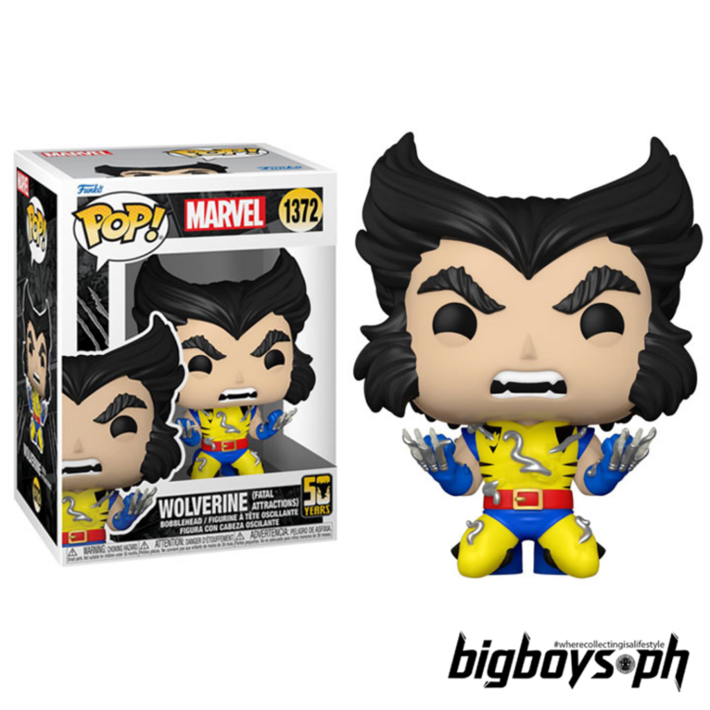 Funko Wolverine 50th Ultimate Wolverine Fatal Attractions Pop! Vinyl ...
