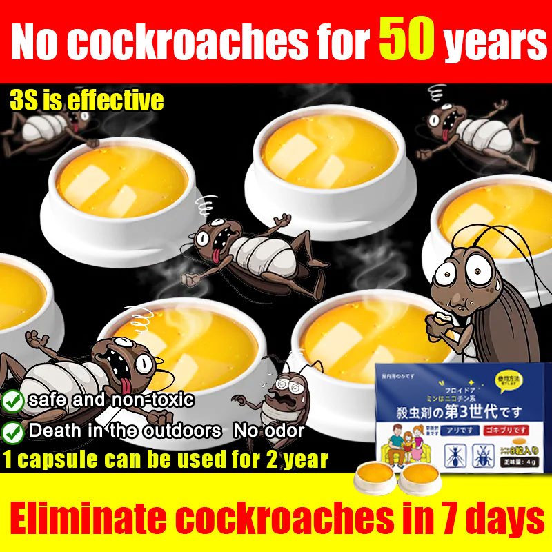 Cockroach killer No Cockroach for 100 years Powerful cockroach ...