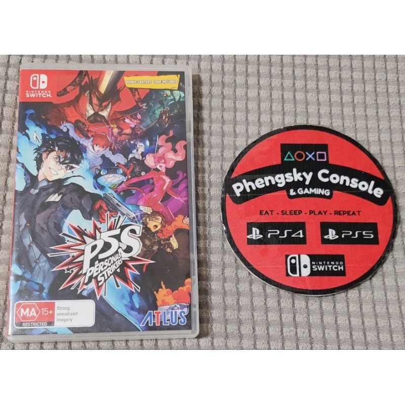 Persona 5 strikers (nintendo switch game) [physical game] | Shopee ...