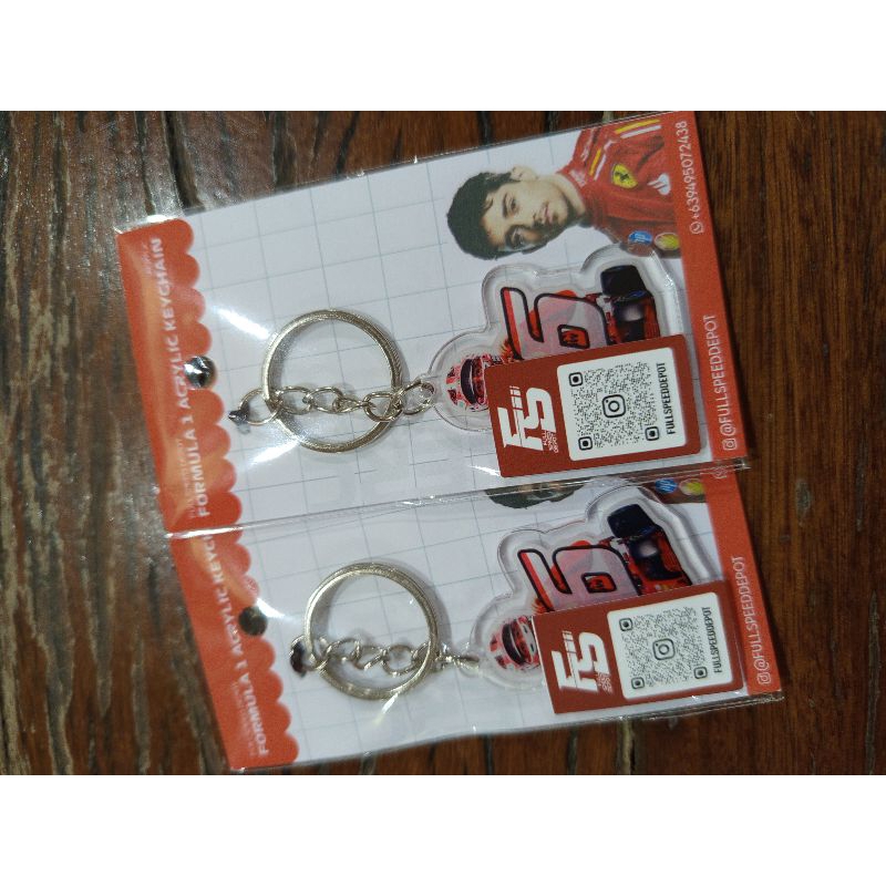 F1 Racing Formula 1 Racing | Driver Acrylic Keychain | Ferrari ...