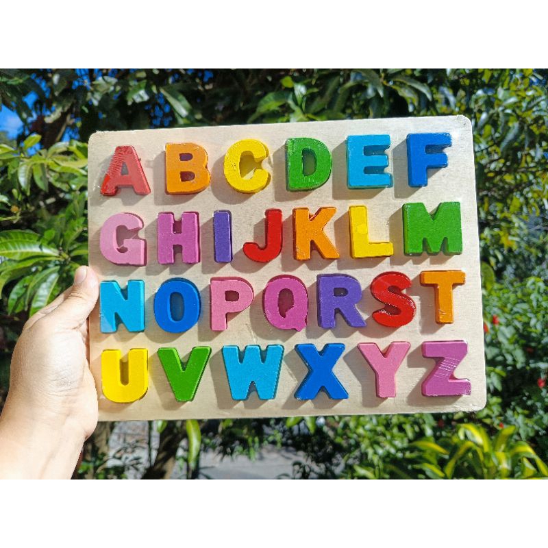 BOXMANIA---Wooden Educational, Montessori Toy: Alphabet, Letters ...