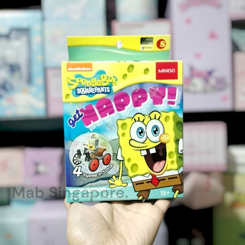 Miniso x Spongebob blind box figure | Shopee Philippines