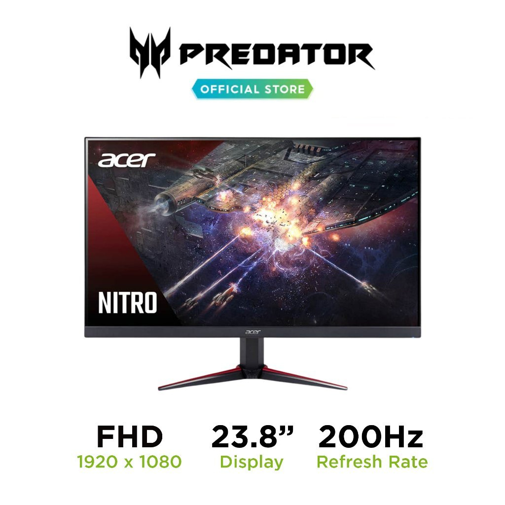 Acer Nitro VG0 VG240Y X1BMIIPX 23.8" FHD 1920x1080 IPS Technology 1ms ...