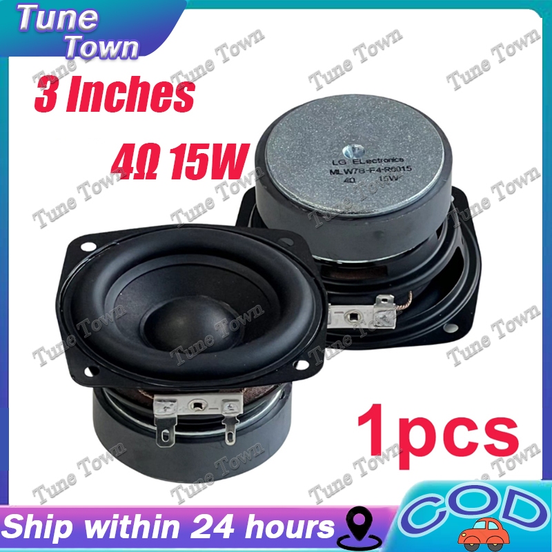 subwoofer 3 inches 4Ω 15W bass speaker 3 inch bass speaker Midrange ...
