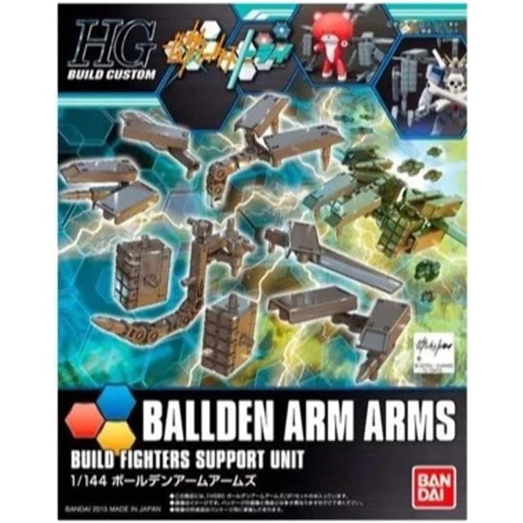 HGBC 1/144 Gundam Build Fighters Tri-Bolden Arms Color-coded Plastic ...