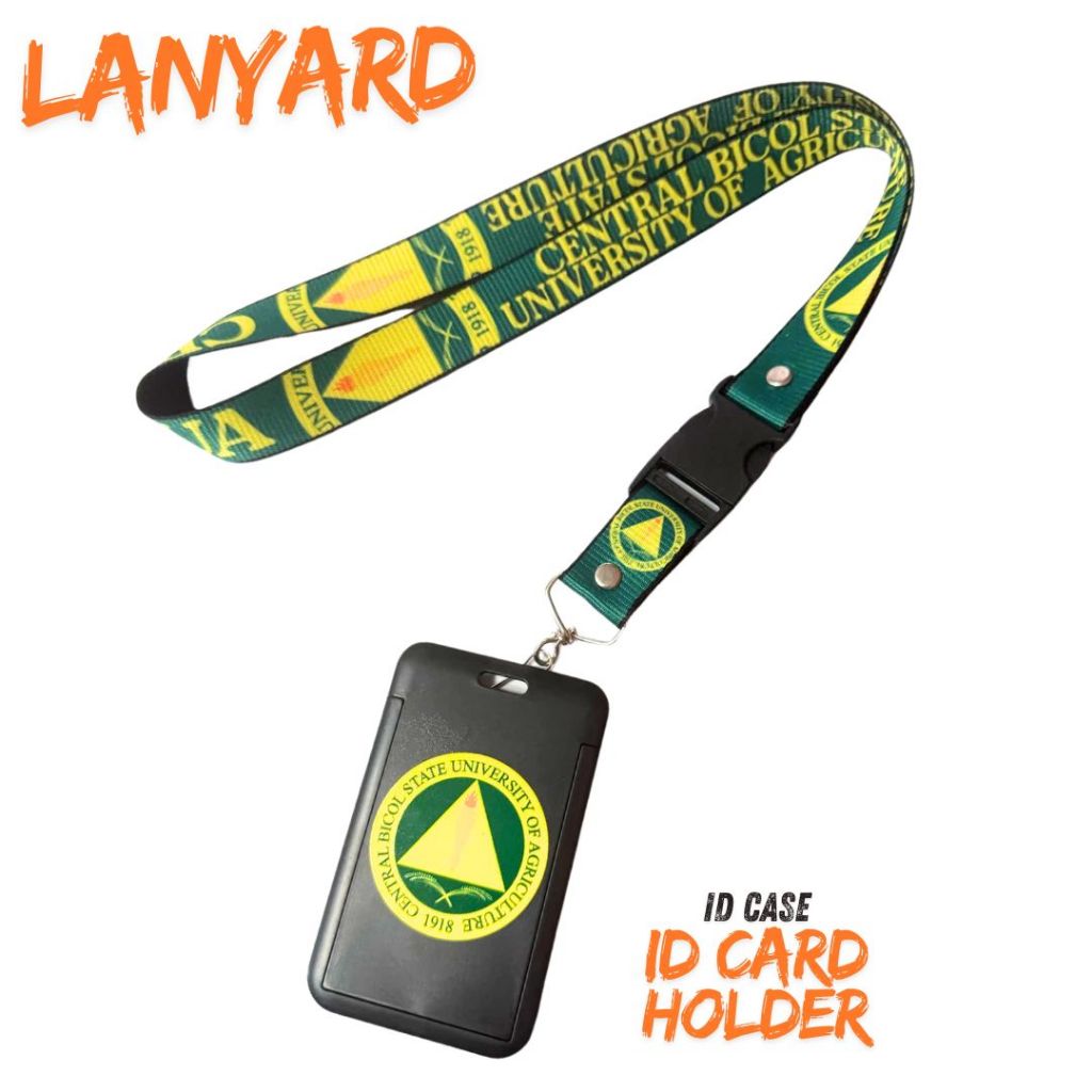 High Quality CBSUA Id Sling Id Holder Central Bicol Id Lace Lanyard ...