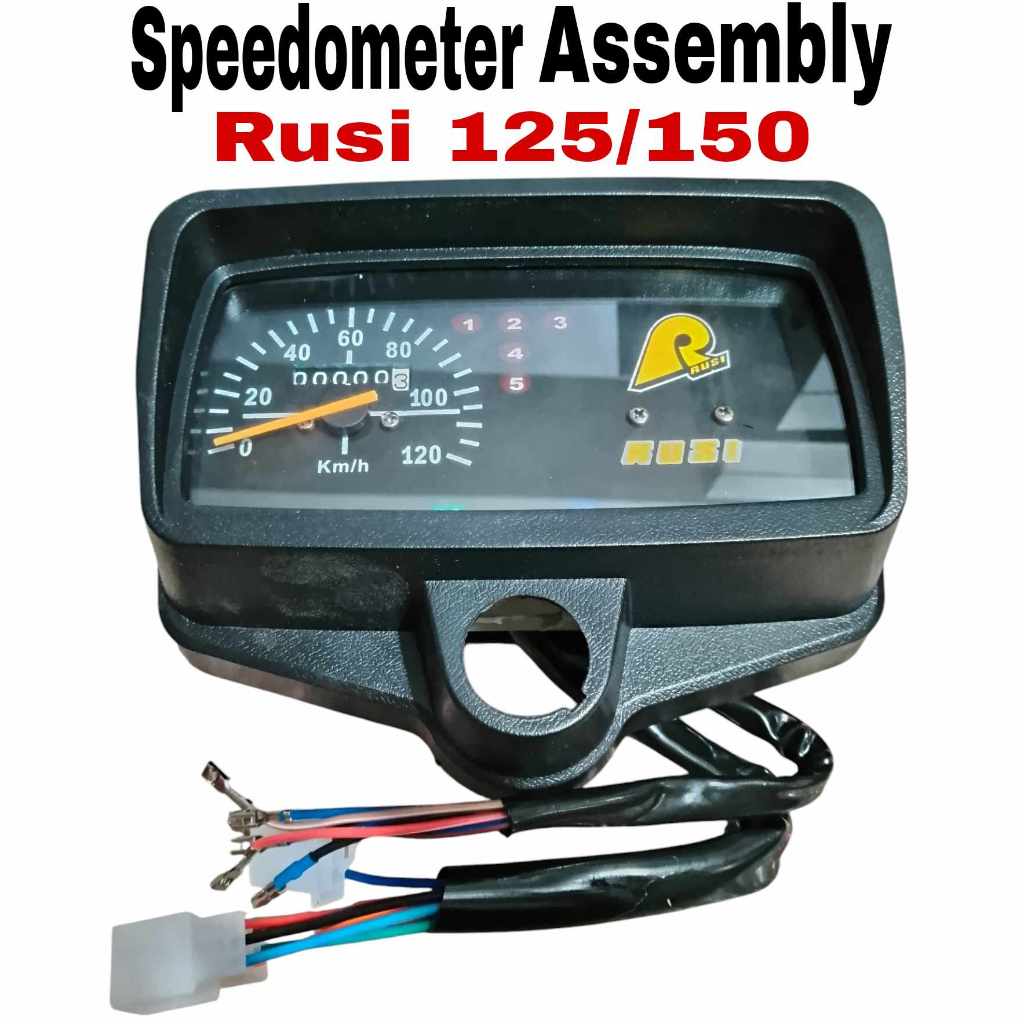 RUSI-125 /150 SPEEDOMETER ASSEMBLY FOR MOTORCYCLE PARTS | Shopee ...
