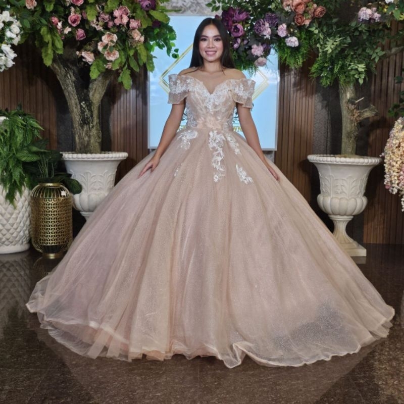 Triple Luxury Debut Ballgown | Shopee Philippines
