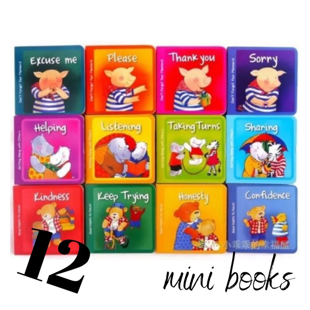 A Case of Good Manners (mini board books) - BOX with SLIGHT DENTS ...