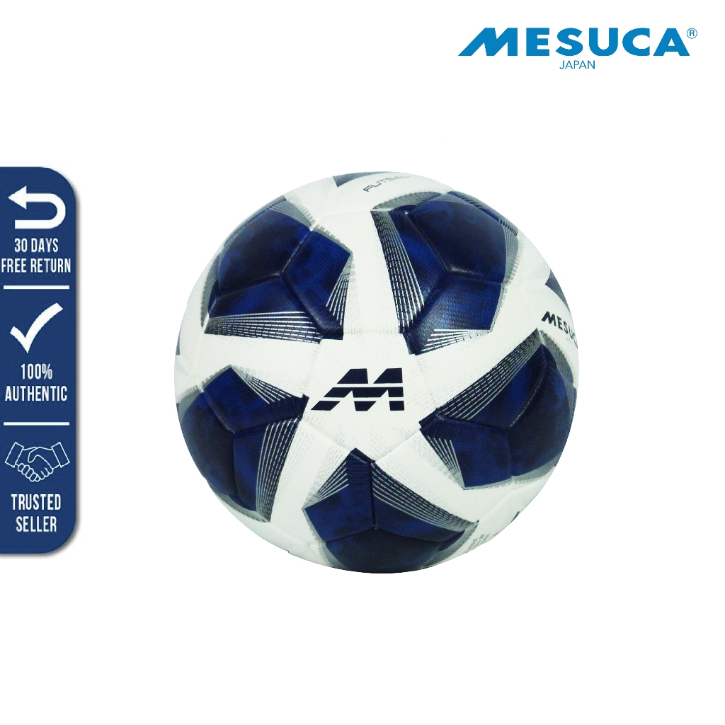 Mesuca Soccerball Leather Futsal with Net and Needle (MFL-900) | Shopee ...