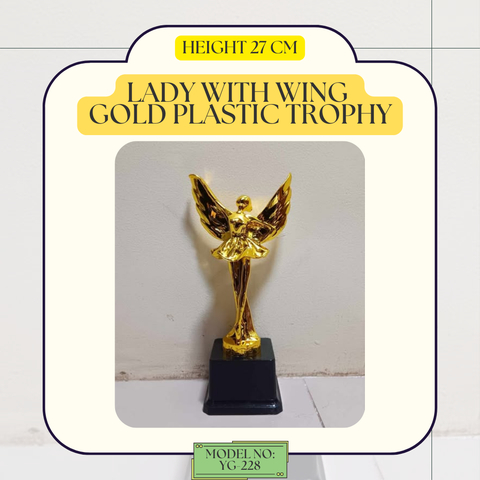 Universal Lady With Wing Trophy Height 27cm (YG-228)( Customize ...