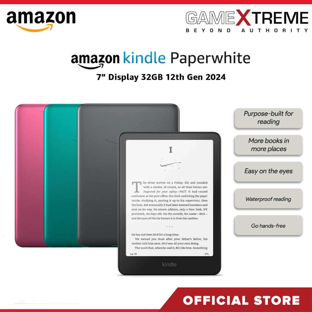 Amazon Kindle Paperwhite Signature Edition 32GB 12th Gen – Our fastest ...