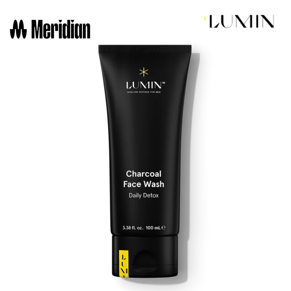 Lumin Skin Charcoal Daily Face Wash for Men - Purifying Detox Cleanser ...