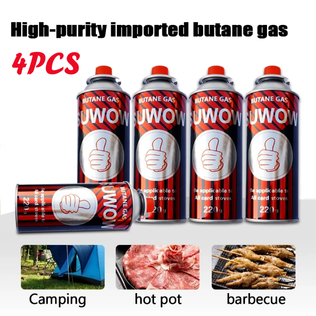 【in stock]】SAFE BUTANE GAS 220G (SUWON) BUTANEGAS PORTABLE GAS STOVE ...