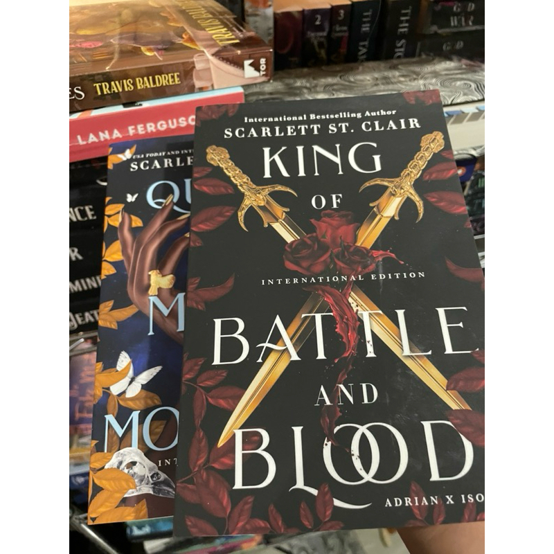 King of Battle and Blood + Queen of Myths and Monsters | Adrian x Isolde | Scarlett St. Clair ...
