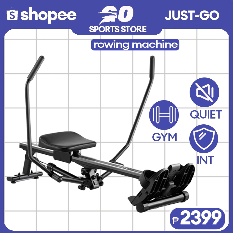 Rowing machine Home fitness training equipment Hydraulic folding double ...