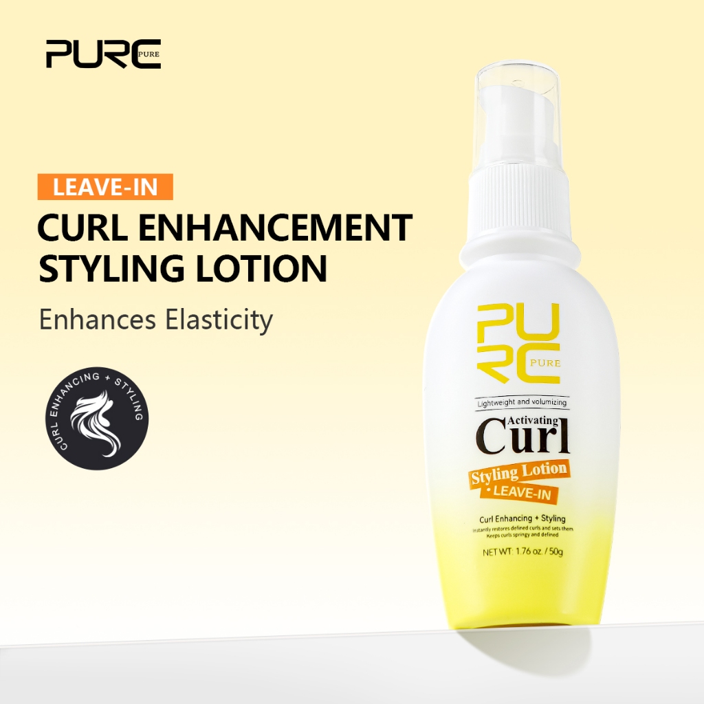 PURC Hair Curler Conditioner Quick Enhance Curl Elasticity Smooth Hair ...
