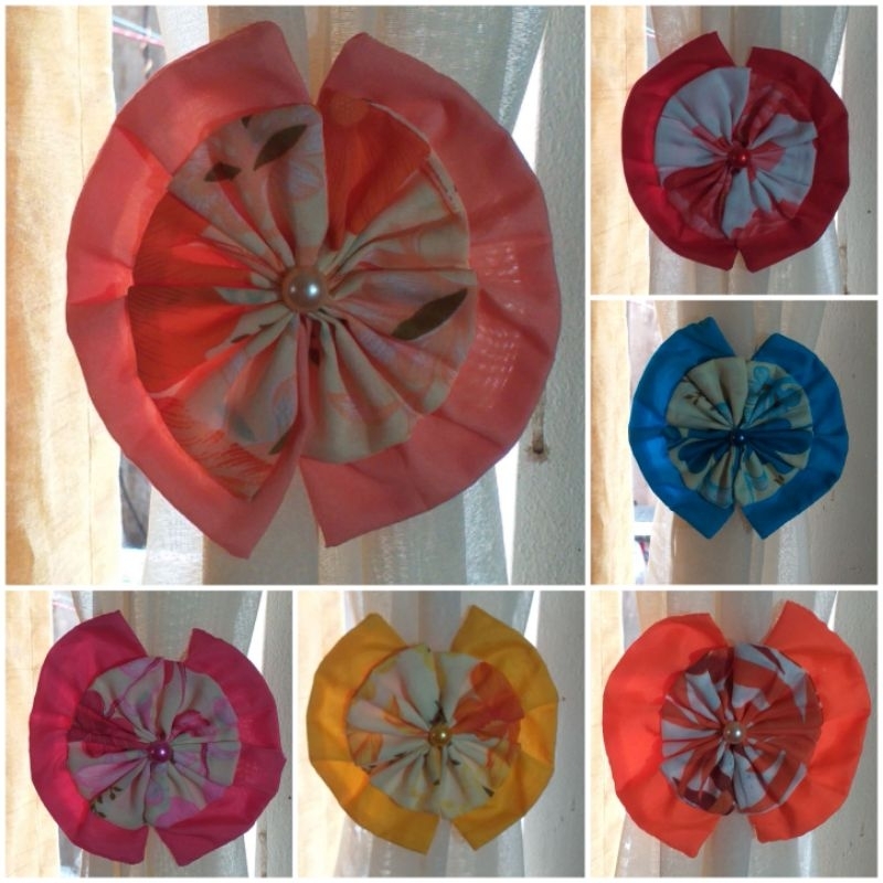 curtain tie (pantali ng kurtina) with velcro tape | Shopee Philippines