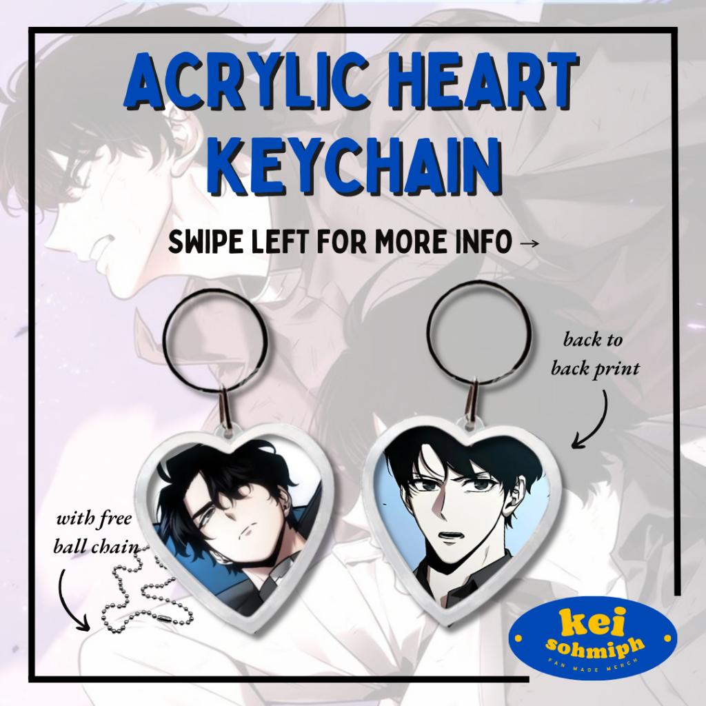 Omniscient Reader's Viewpoint Manhwa Heart Keychain | Shopee Philippines