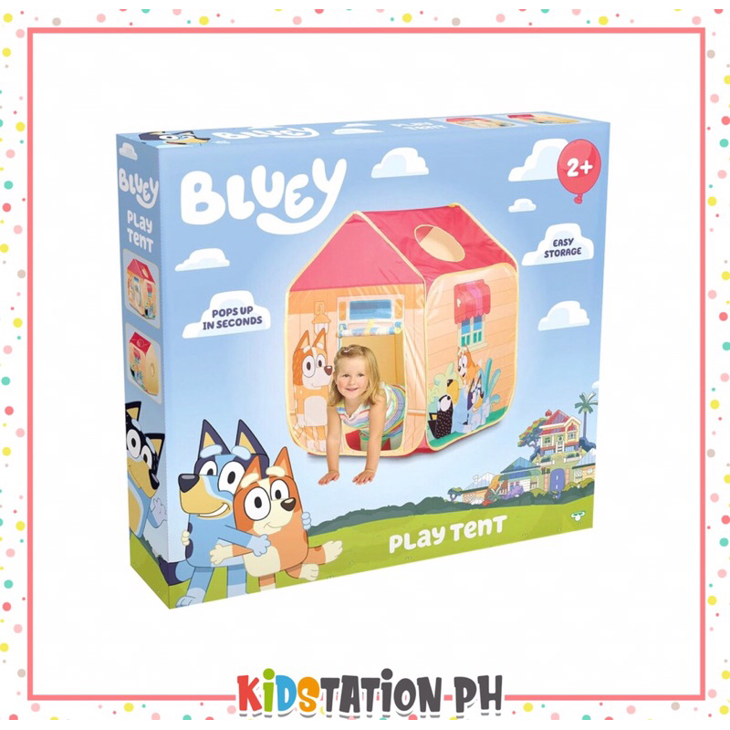 Bluey Pop N’ Fun Play Tent | Shopee Philippines