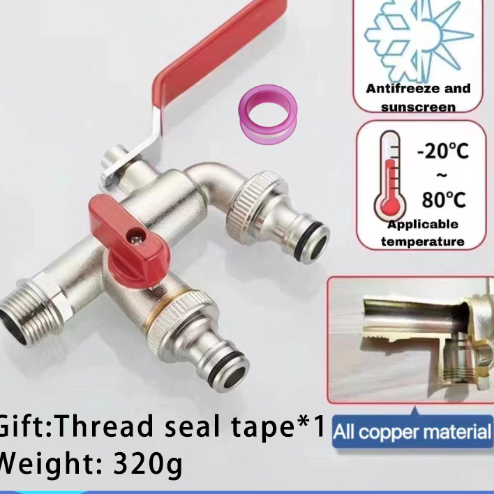 Stainless Steel Sinkware Faucets Multifunctional Copper Core Double ...