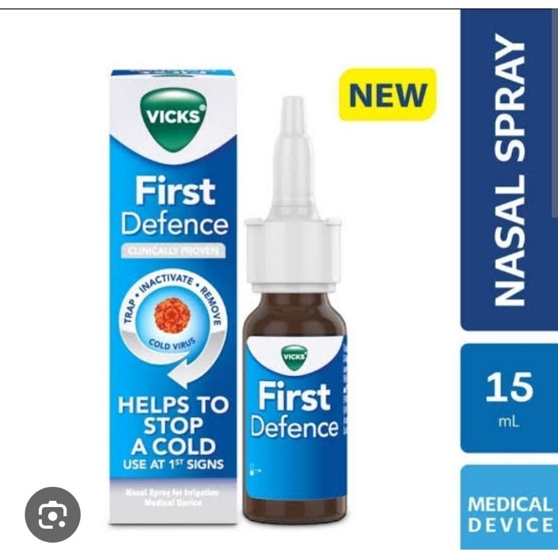 15ml VICKS FIRST DEFENSE (NO BOX) | Shopee Philippines