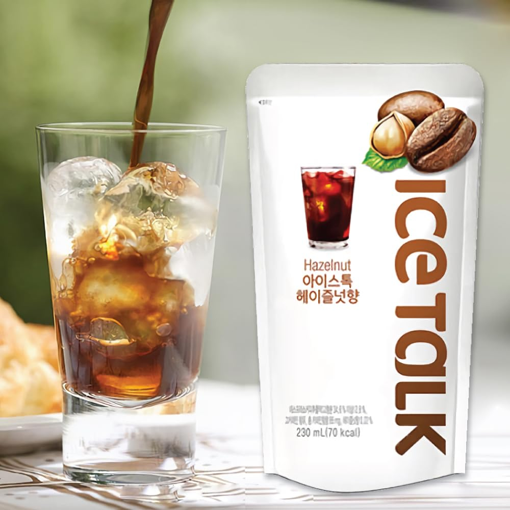 Korean Ice Talk Coffee Pouch Drink - 230ml - Black Americano, Sweet ...