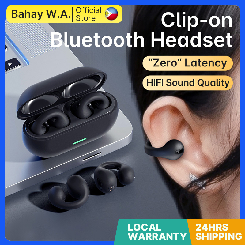 Sport Bone-Conduction Bluetooth 5.3 Earphones HiFi Sound Wireless ...